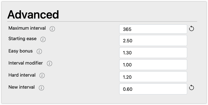 Best Anki Settings: My Recommended Values (Updated for v2.1+)